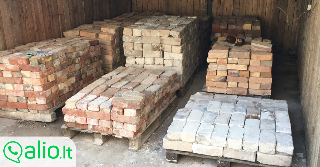 Plytas (molines, raudonas, naudotas, 0,35 Eur./vnt.) | Alio.lt