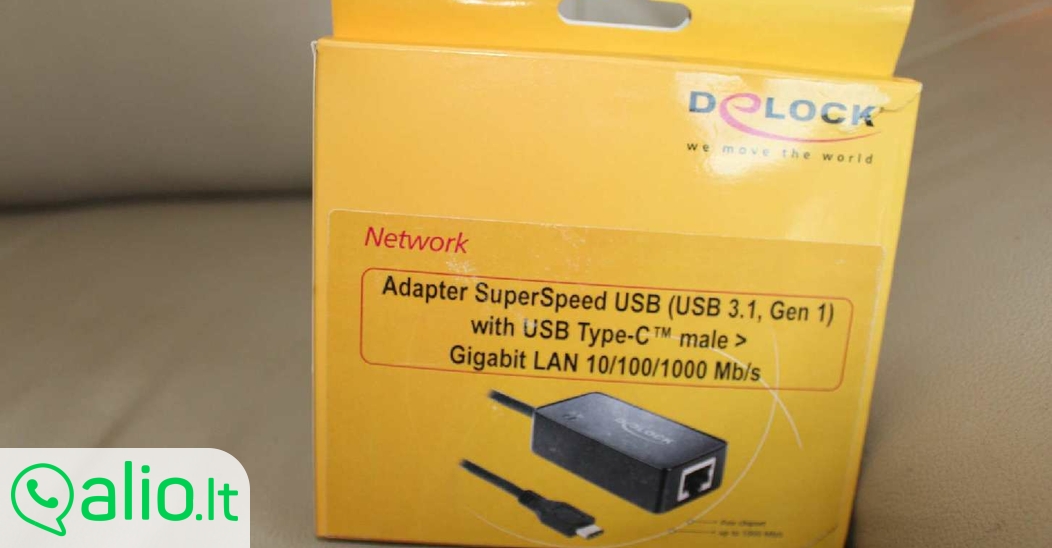 Tinklo plokste usb isorine gigabitine | Alio.lt