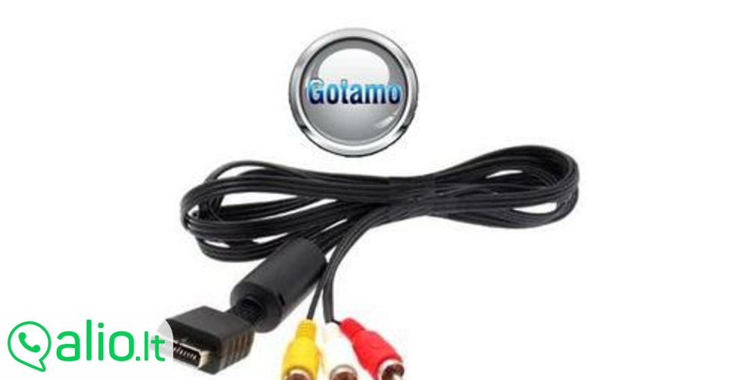 Sony PlayStation PS1 PS2 PS3 audio video kabelis iš www.gotamo.lt | Alio.lt