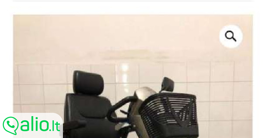 Triratis elektrinis motoroleris vežimėlis skuteris | Alio.lt