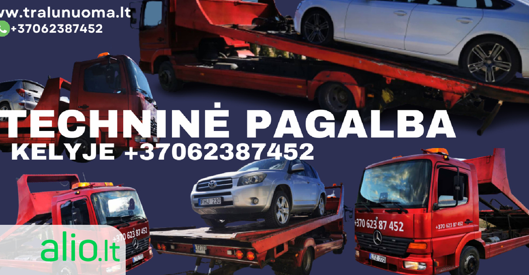 Tralo paslaugos, Paimame automobilius su išmuštomis važiuoklėmis ...