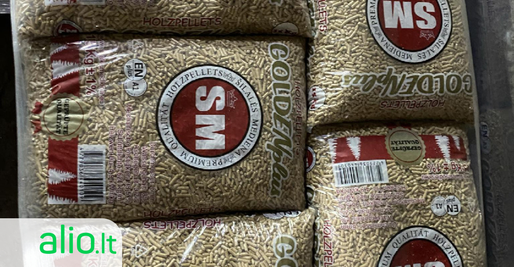 Medienos granulės * NEMOKAMAS PRISTATYMAS | Alio.lt