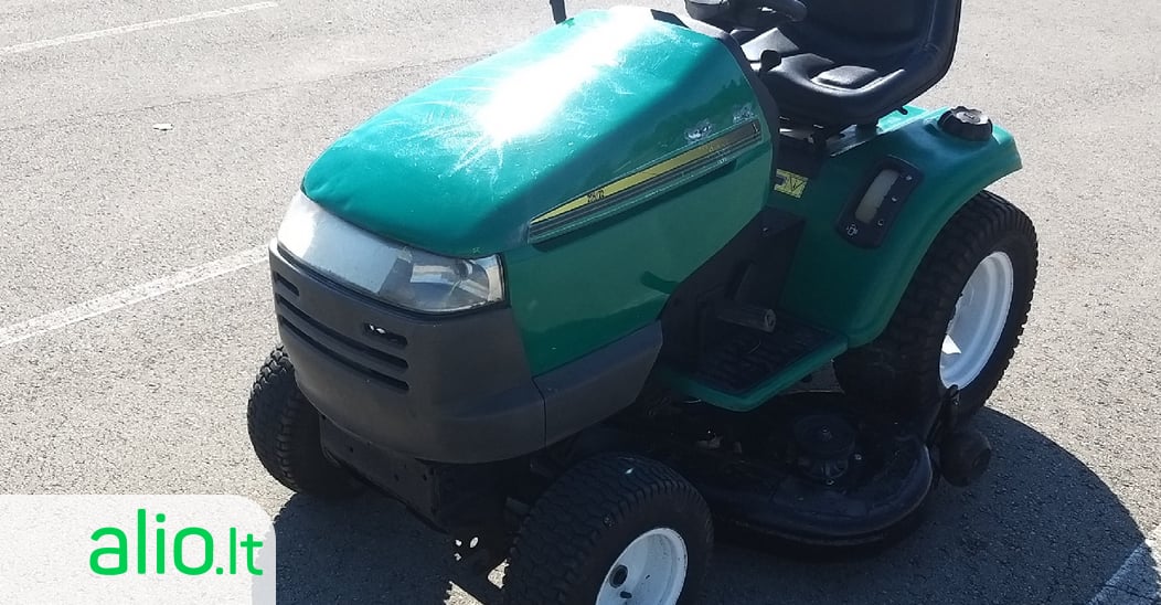 DIDELIS Sodo Traktorius Verts loisirs Automatas Briggs Stratton 20 V ...