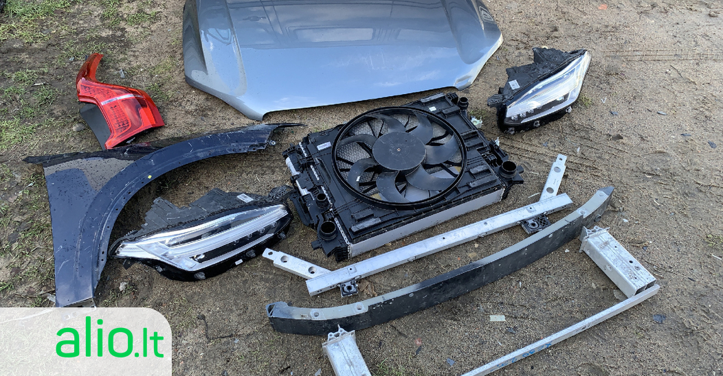 Naudotos volvo kebulo dalys 2015-2024m. used volvo body parts | Alio.lt