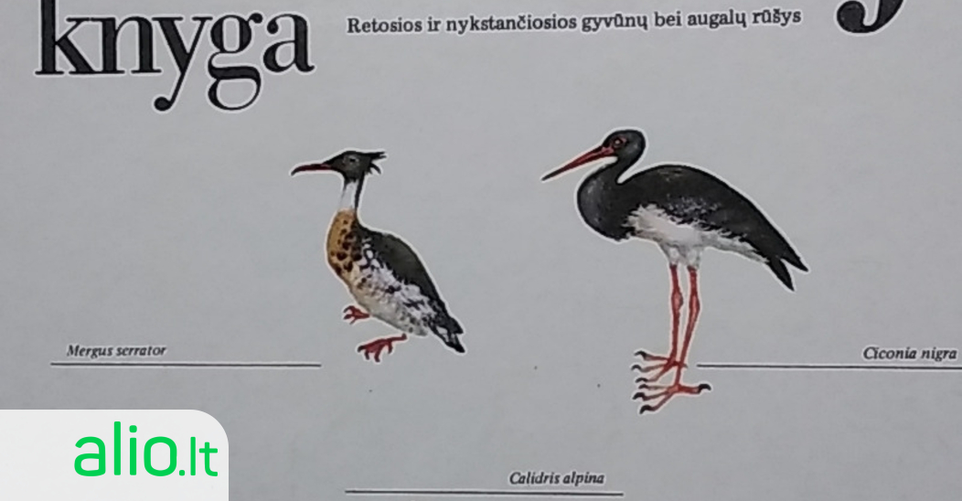 Lietuvos TSR Raudonoji knyga | Alio.lt