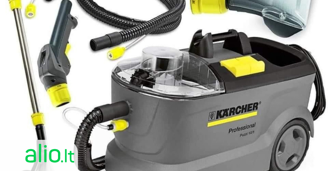 Karcher puzzi 10/1, karcher sc5 deluxe, hester m2-pro nuoma | Alio.lt