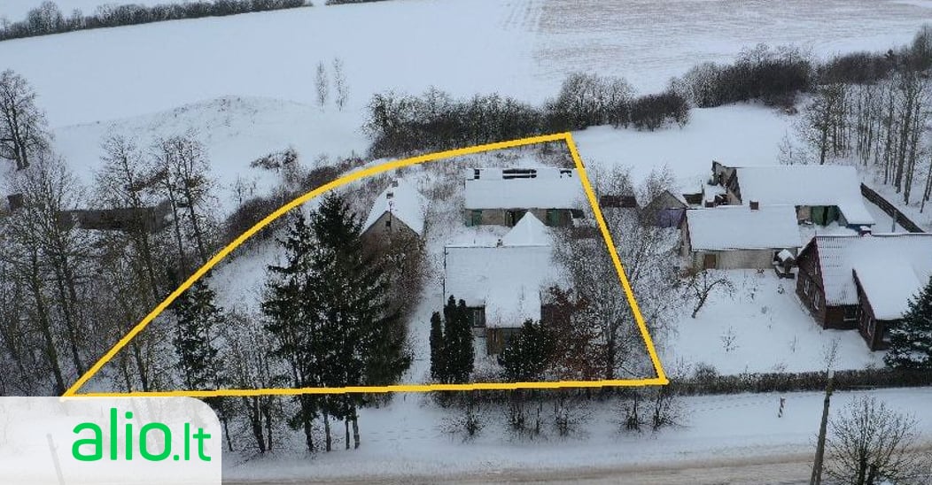 PARDUODAMAS NAMAS SU ŪKINIAIS PASTATAIS PAKRUOJO R., TITONIŲ K. | Alio.lt