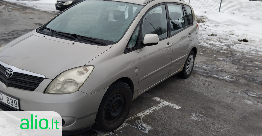 Automobilis toyota corola verso | Alio.lt