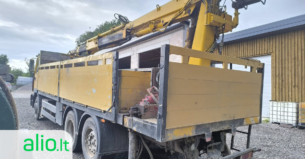 Hiab Fiskaras, Manipuliatorius., Manipuliatorius | Alio.lt