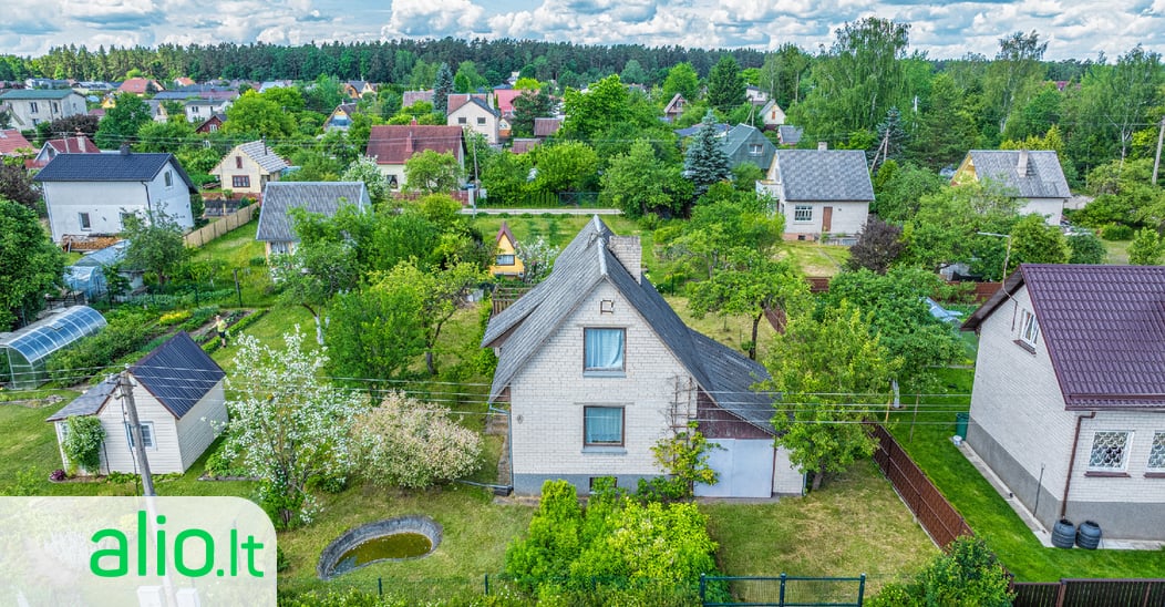 Mūrinis sodo namas Vilnius, Verkiai, Pagubės Sodų 4-oji g. | Alio.lt