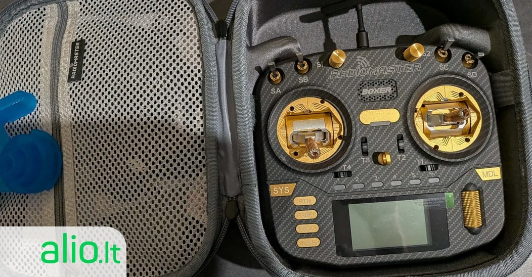 Parduodu Radiomaster Boxer su Whoop dronu | Alio.lt