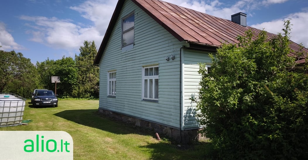 Parduodamas namas su 1.5 ha žeme Papiškių k.3, Pušaloto sen., Pasvalio ...
